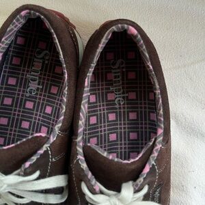 Simple | Shoes | Simple New Vintage Authentic 9s Womens Brown Sneakers ...